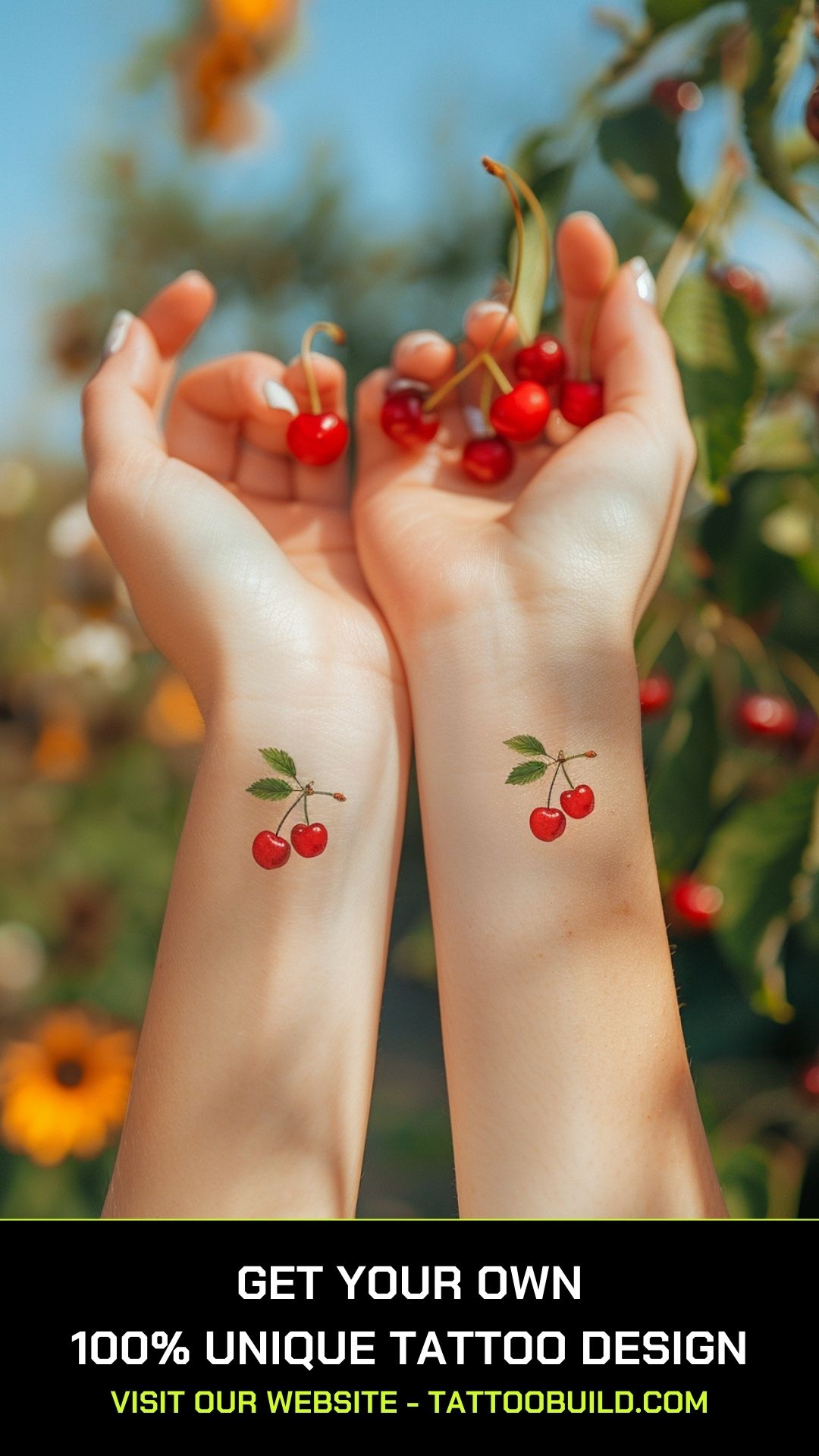 Cherry Tattoo Ideas: Sweet, Bold, and Timeless - Tattoo Build