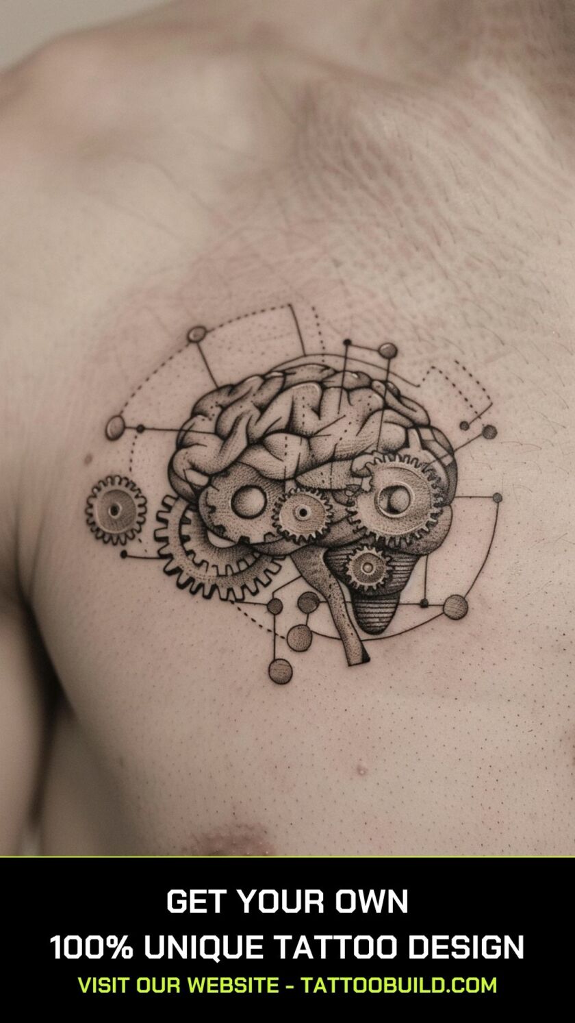 Brain Tattoo Ideas: Meaning, Design Ideas & Tips - Tattoo Build