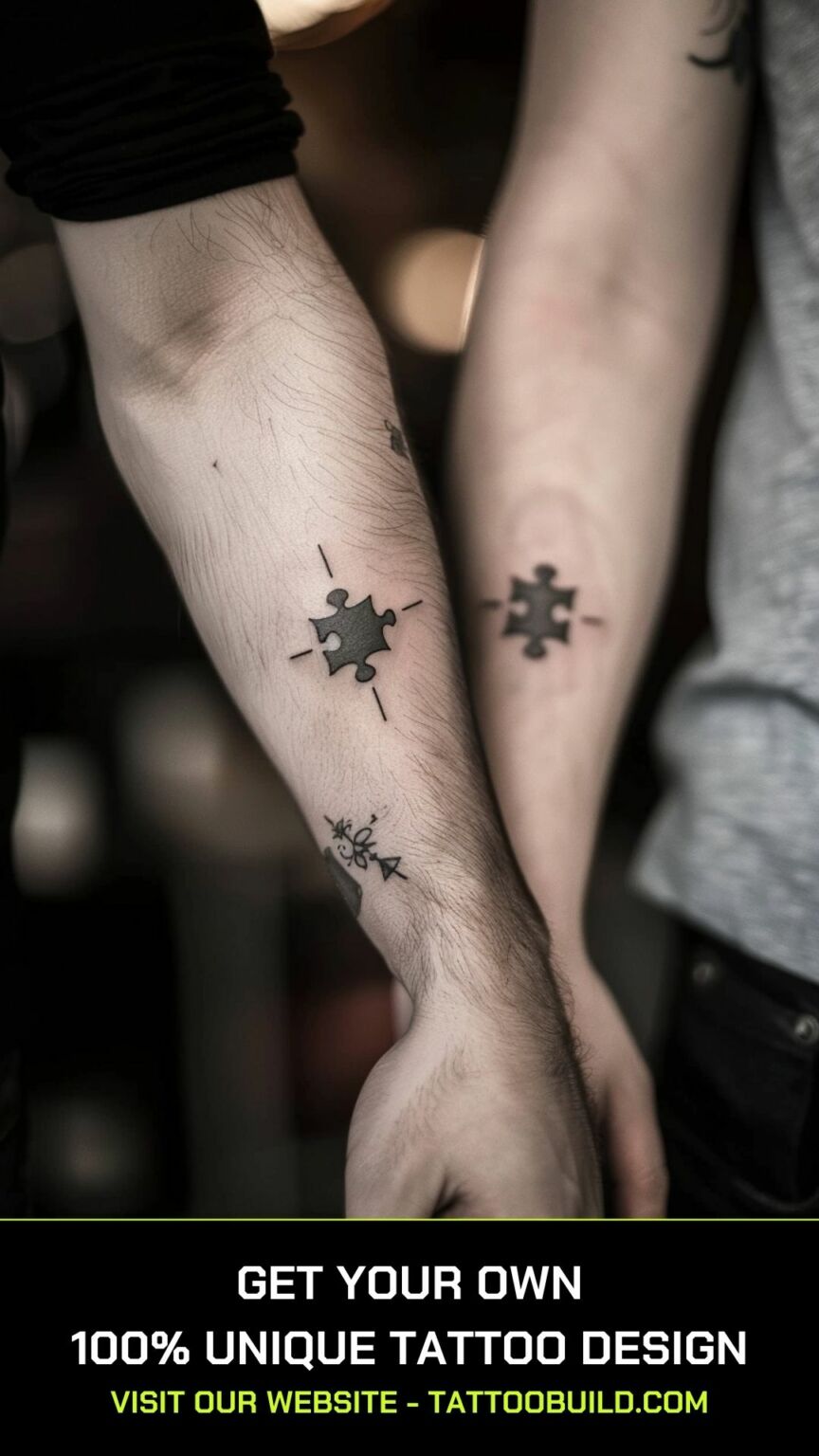 Couple Tattoo Ideas: Symbols of Love and Commitment - Tattoo Build