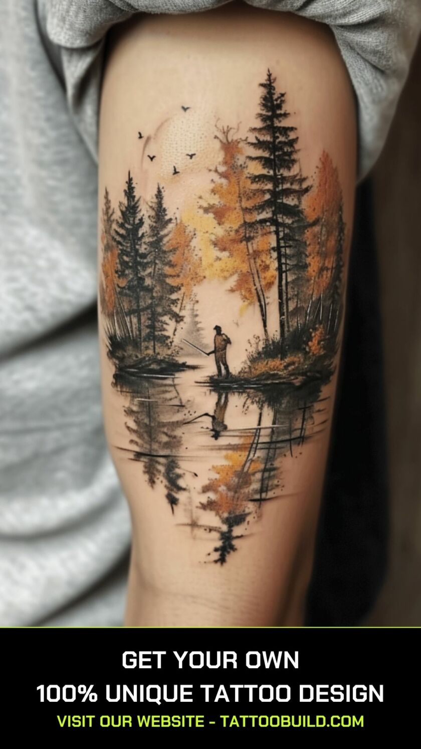 Camping Tattoo Ideas: Symbolism & Stunning Ideas - Tattoo Build