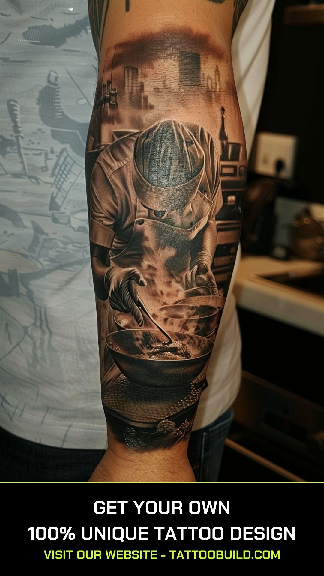 Chef Tattoo Ideas: 40 Best Designs and Ideas - Tattoo Build