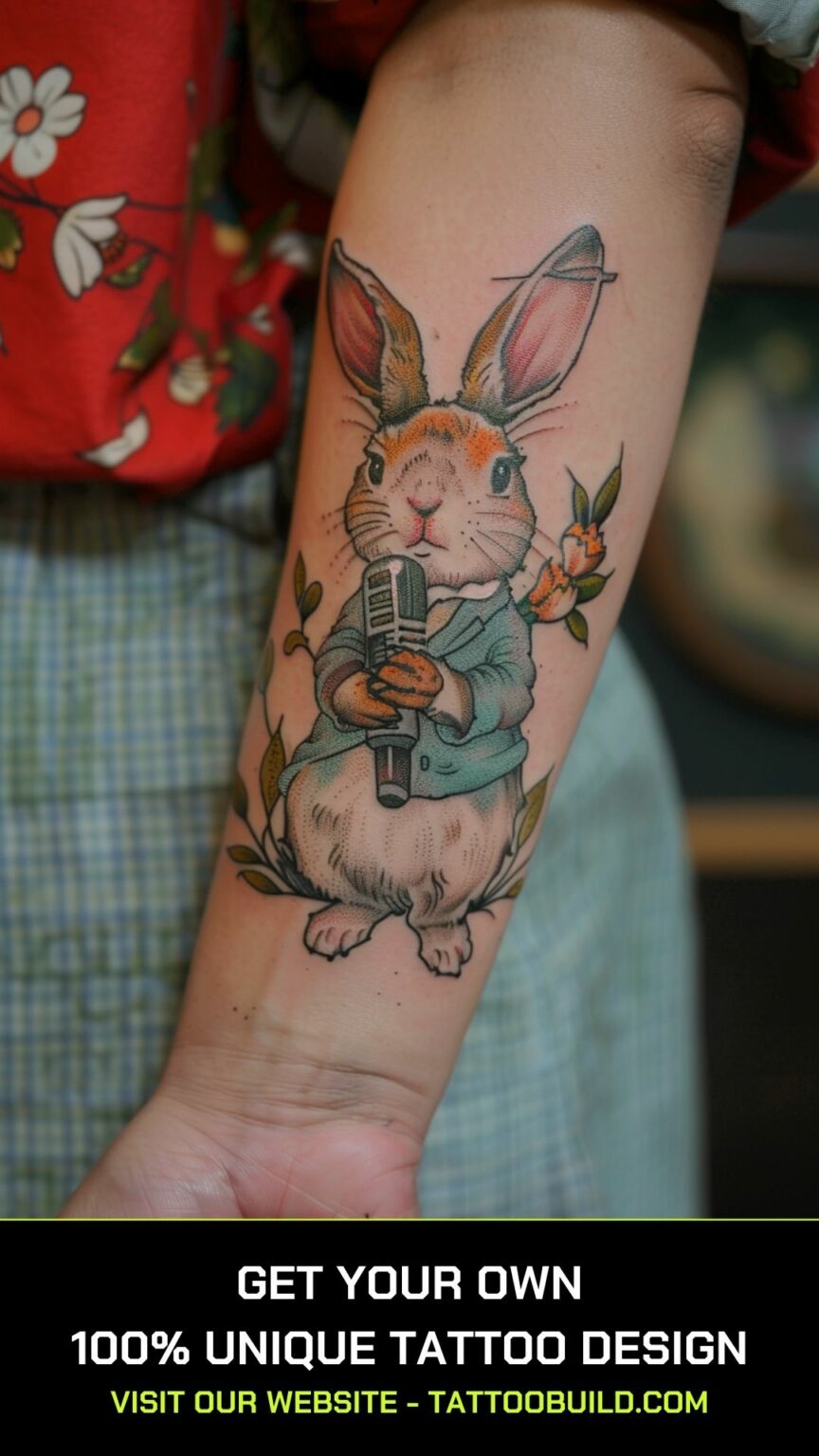 Rabbit Tattoo Ideas: Adorable Design Ideas - Tattoo Build