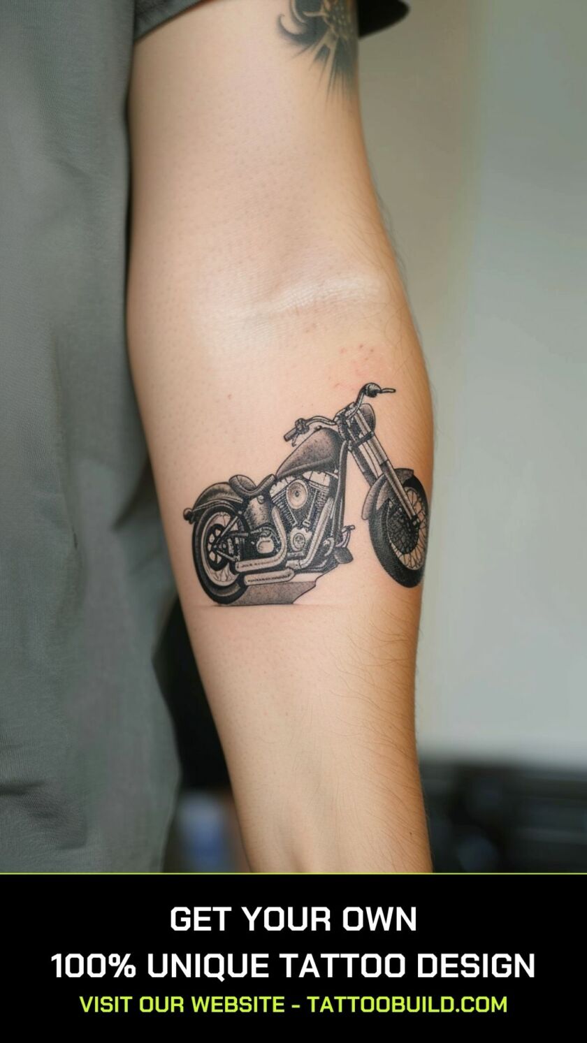Motorcycle Tattoo Ideas: Embrace the Spirit of the Open Road - Tattoo Build