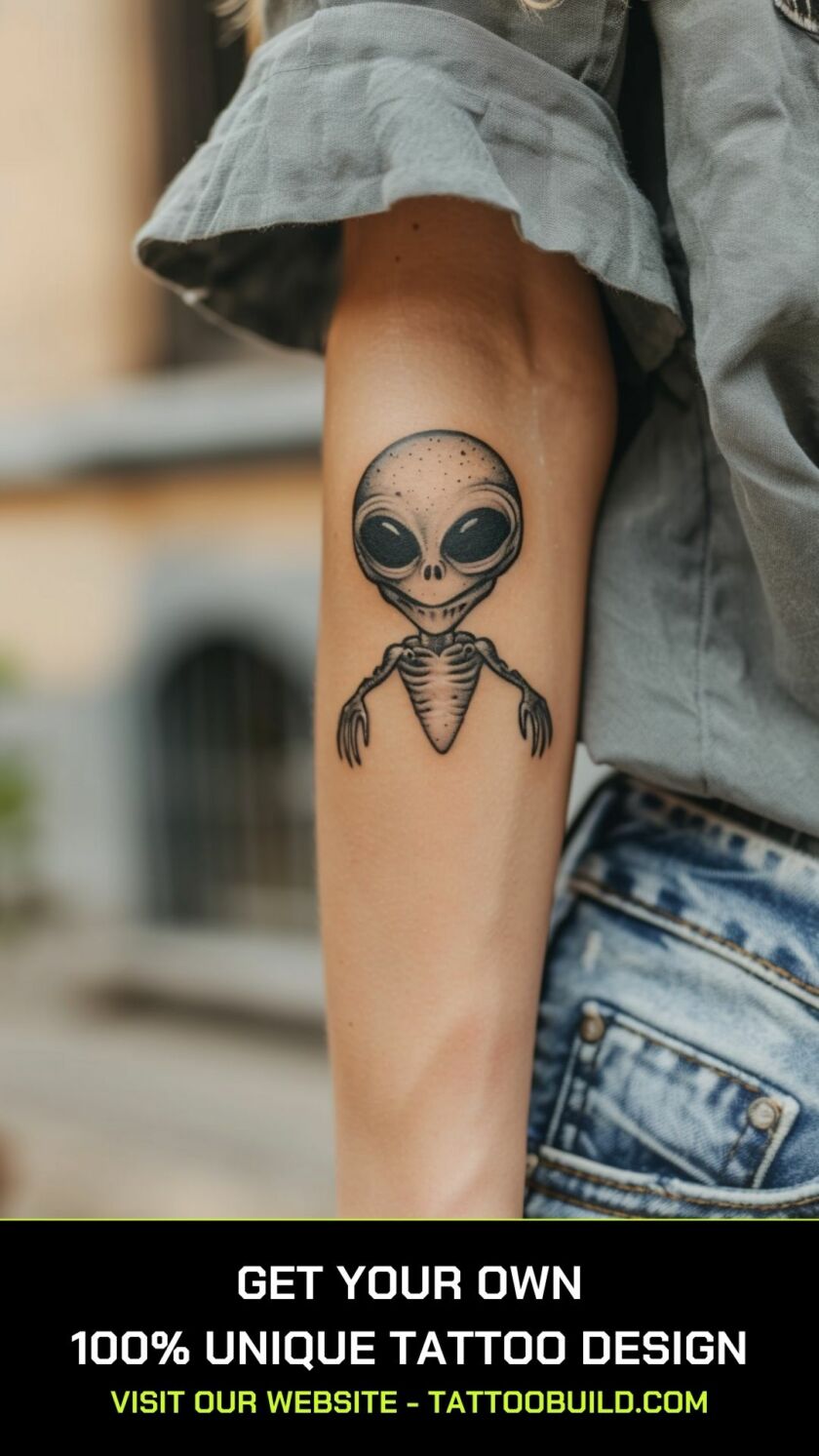 Alien Tattoo Ideas: Out-of-This-World Ink for the Adventurous - Tattoo ...
