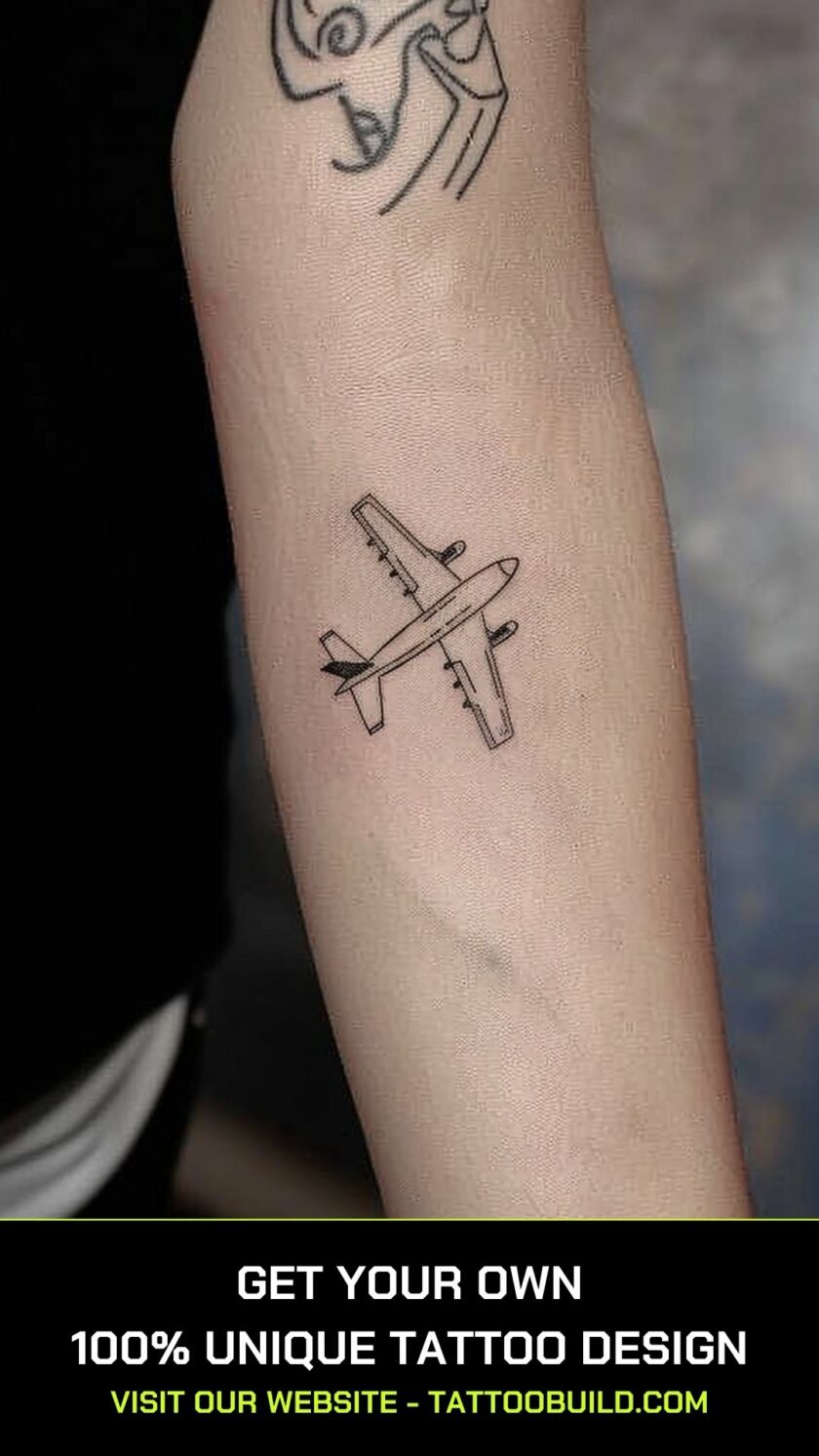 Airplane Tattoo Ideas: Soar to New Heights with Your Ink - Tattoo Build