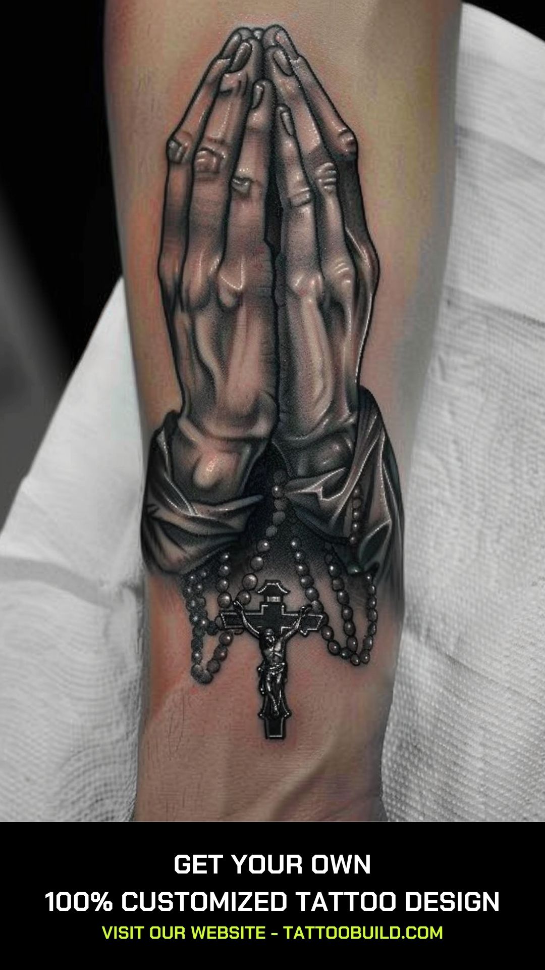 Praying Hands Tattoo Ideas: Symbolism and design Inspiration - Tattoo Build