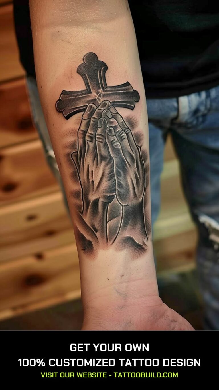 Praying Hands Tattoo Ideas: Symbolism and design Inspiration - Tattoo Build