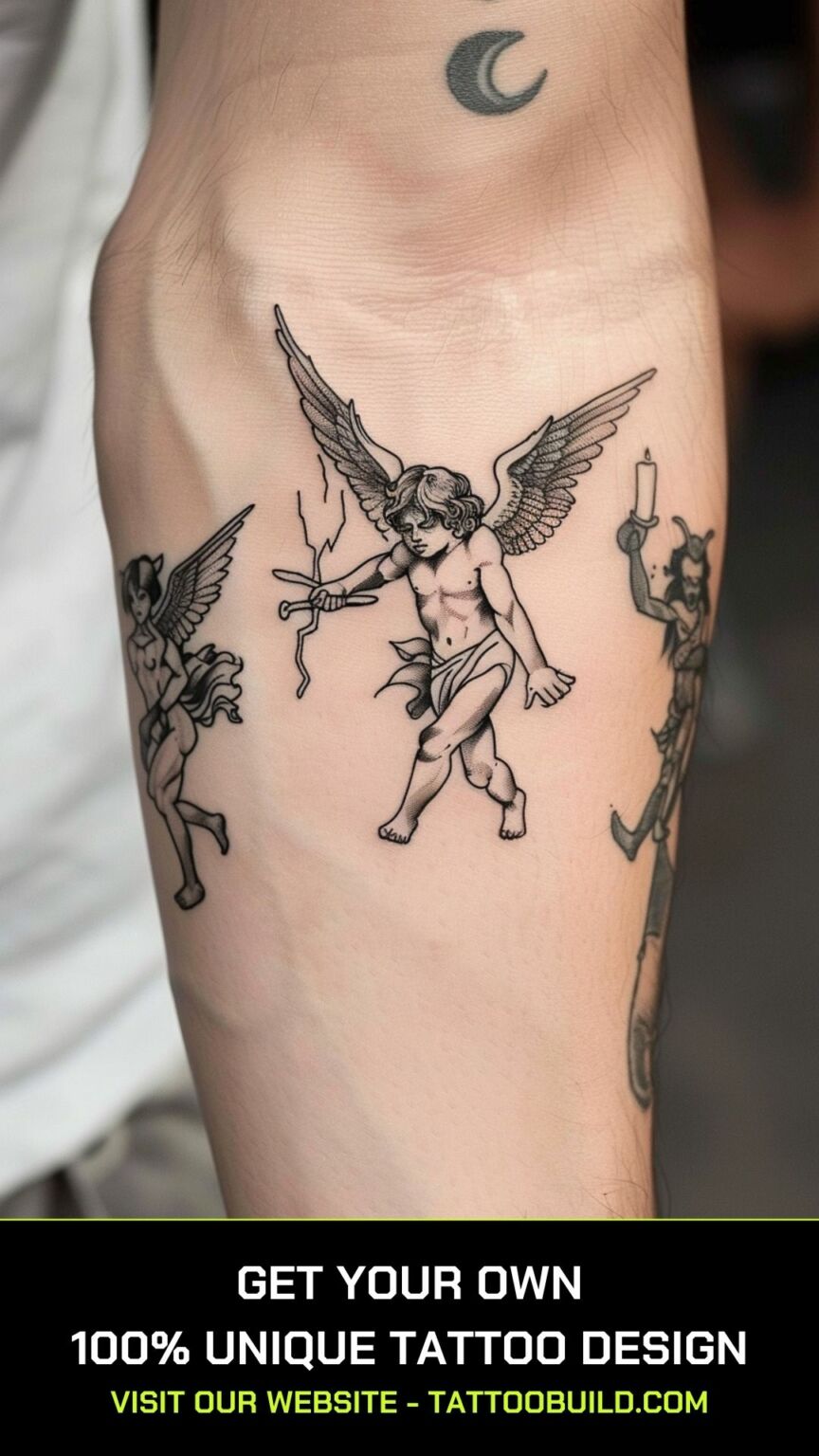 Angel and Devil Tattoo Ideas - Tattoo Build