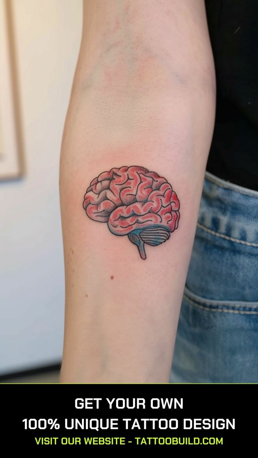 Brain Tattoo Ideas: Meaning, Design Ideas & Tips - Tattoo Build