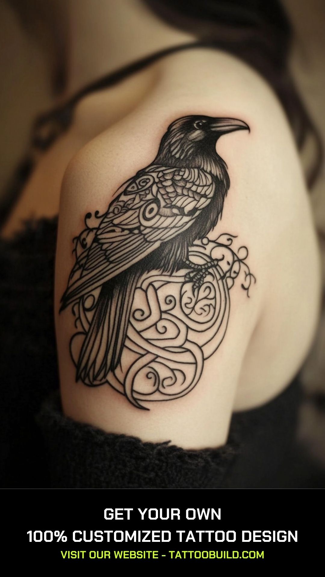 Raven Tattoo Ideas: 50 best design inspirations - Tattoo Build