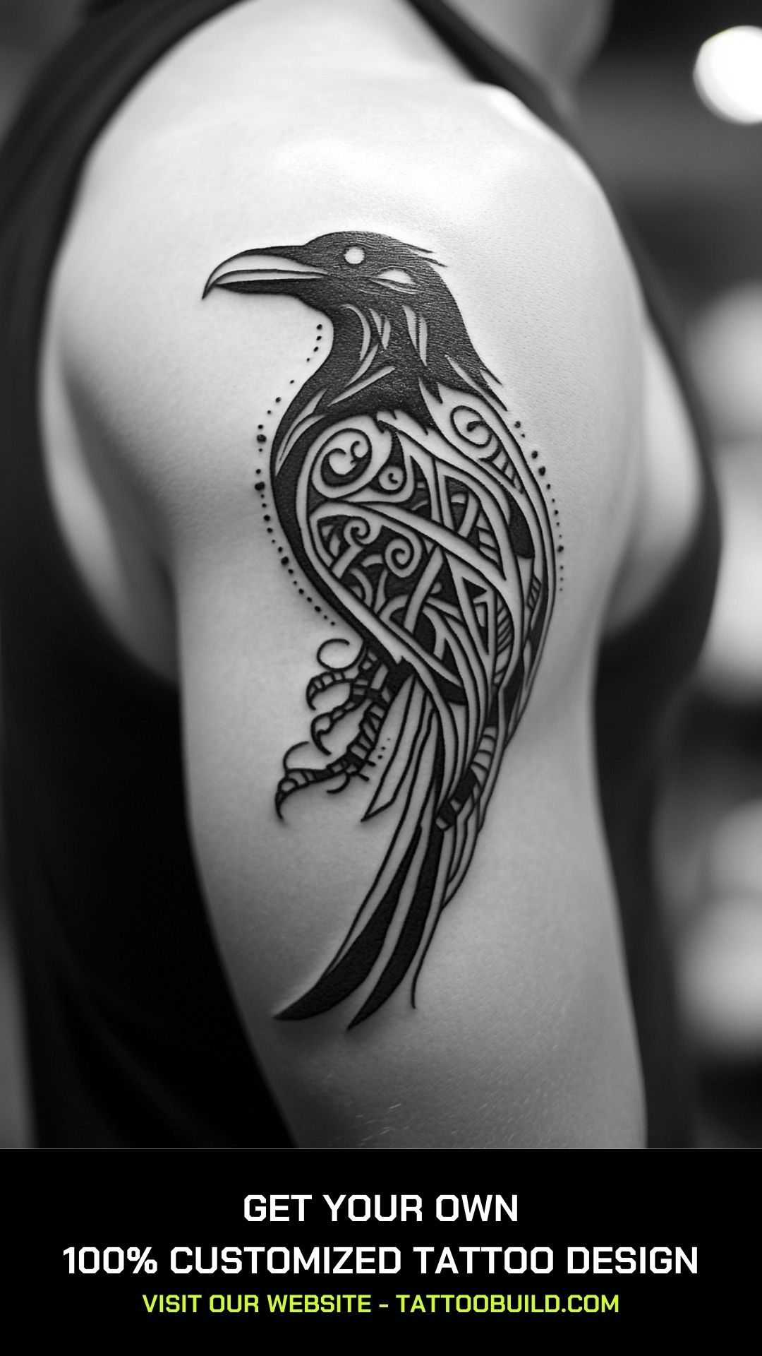Raven Tattoo Ideas: 50 best design inspirations - Tattoo Build