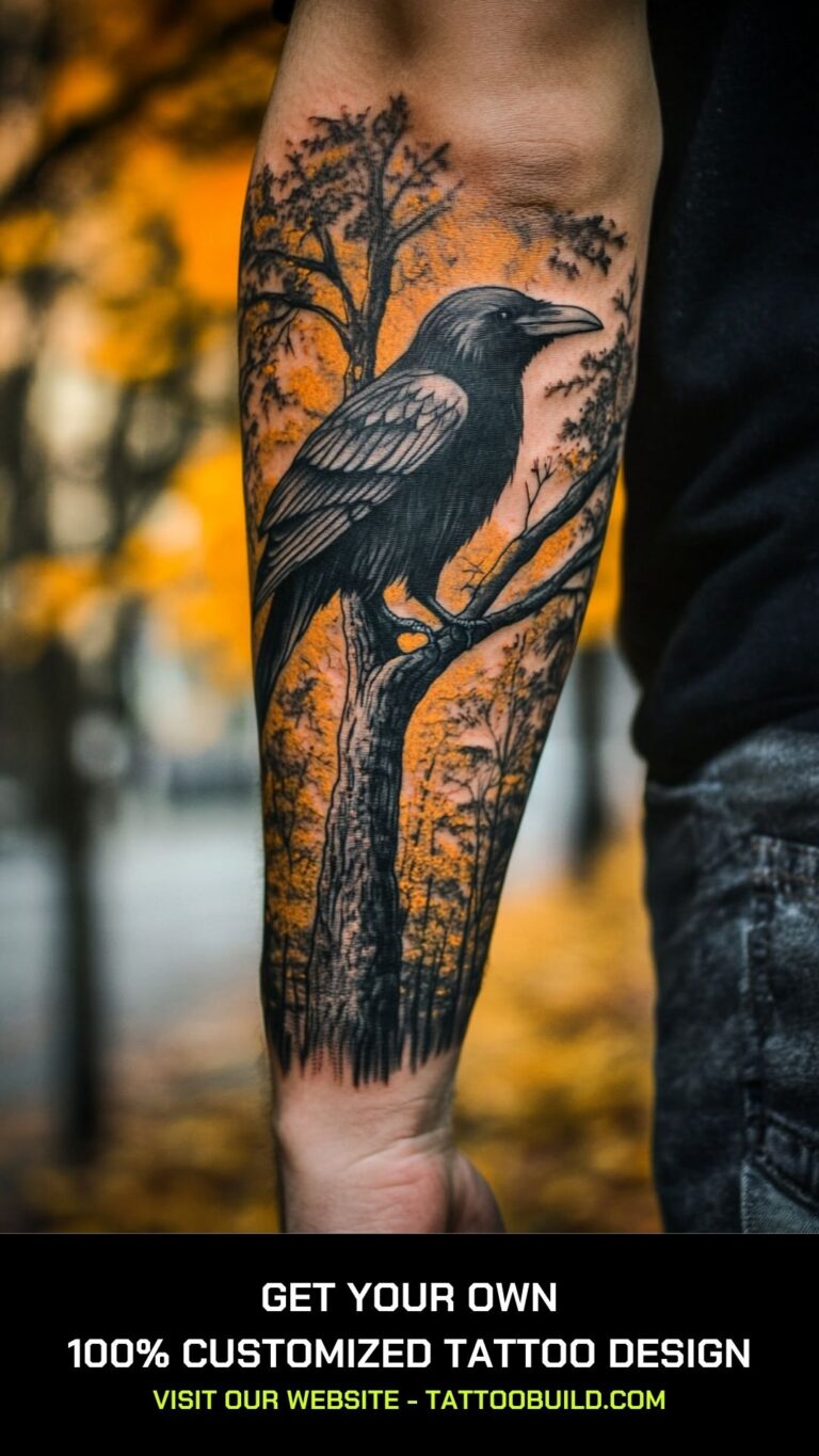 Raven Tattoo Ideas: 50 best design inspirations - Tattoo Build