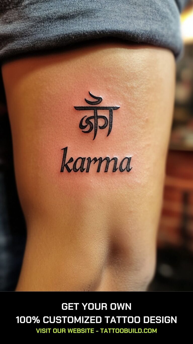 Karma Tattoo Ideas: Symbols of Cause and Effect - Tattoo Build
