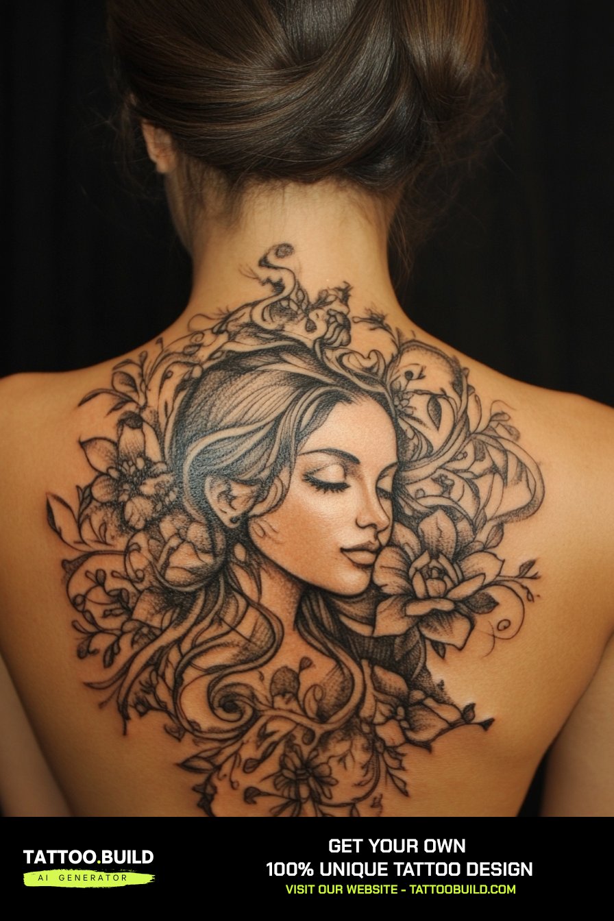 36+ Awesome Ladies Back Tattoos Ideas (Stunning Desgins!)