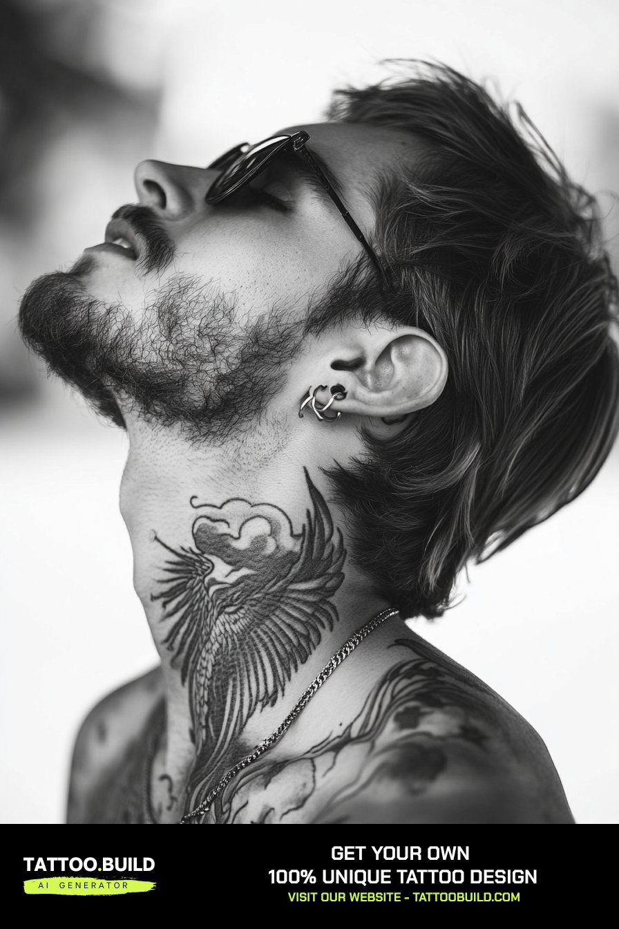 31+ Awesome Men Neck Tattoo Designs for Inspiration (Stunning!)