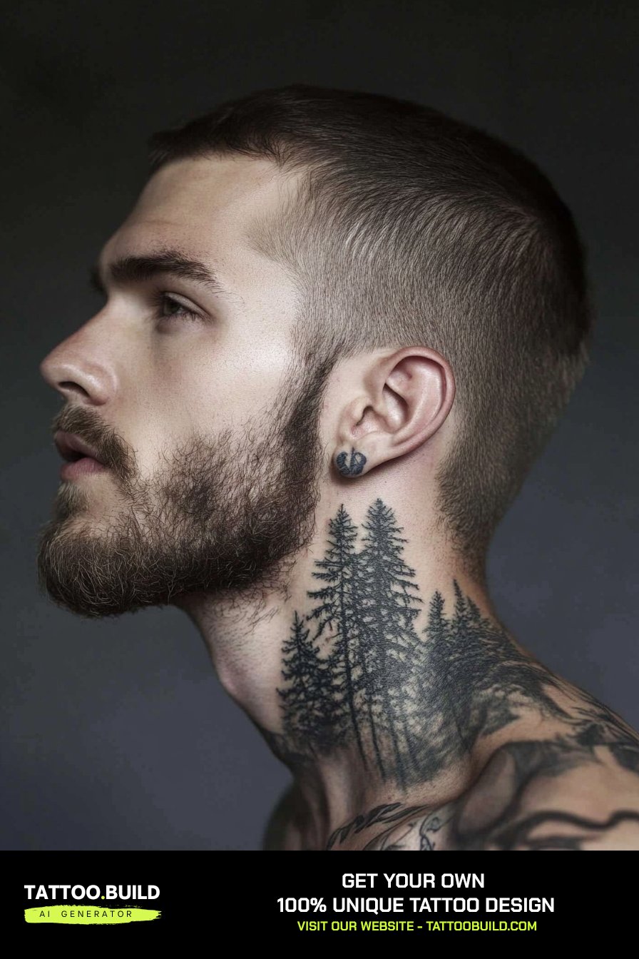 31+ Awesome Men Neck Tattoo Designs for Inspiration (Stunning!)