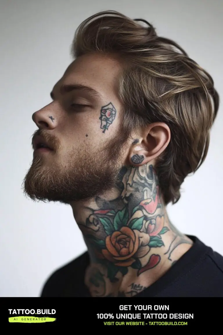 31+ Awesome Men Neck Tattoo Designs for Inspiration (Stunning!)