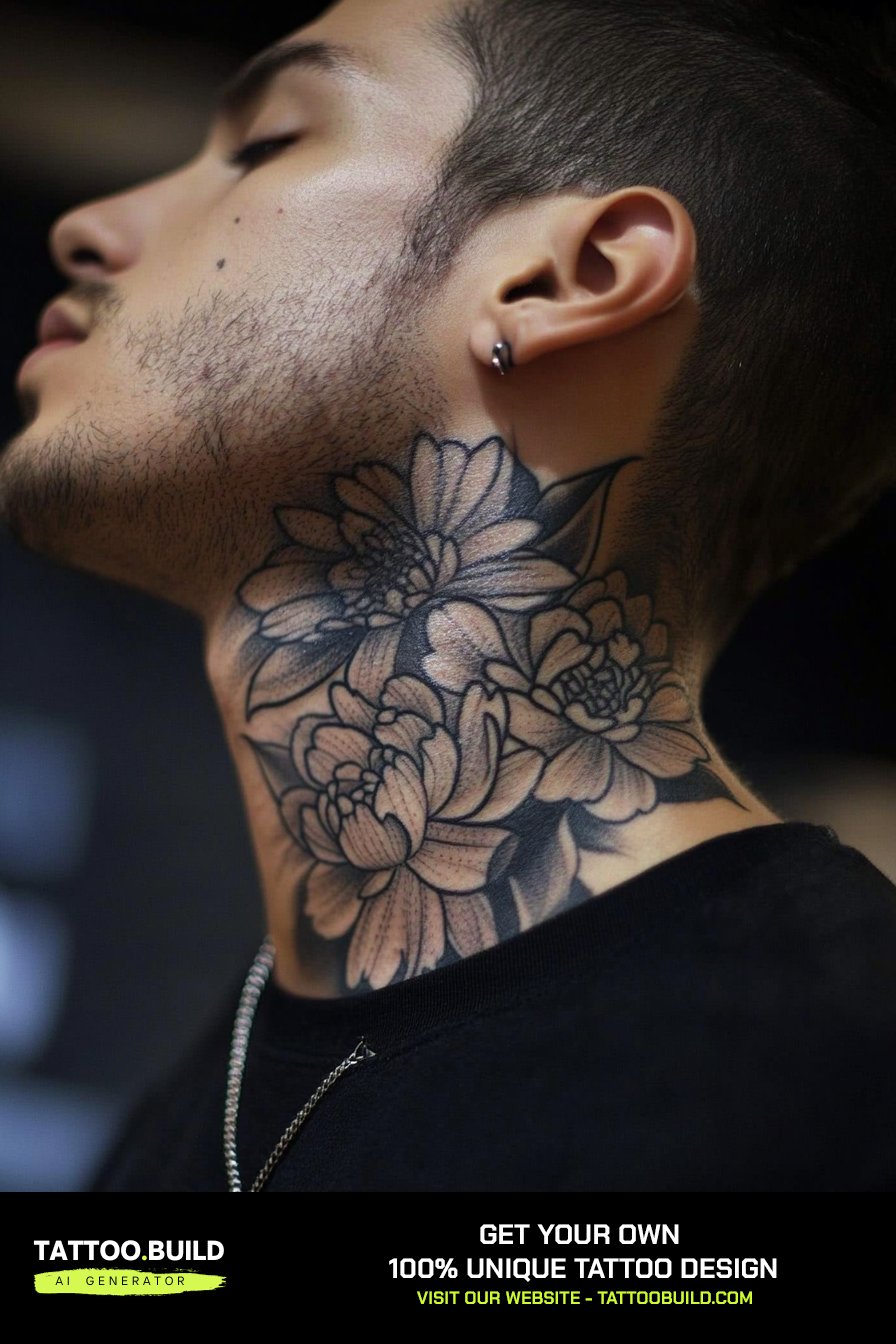 31+ Awesome Men Neck Tattoo Designs for Inspiration (Stunning!)