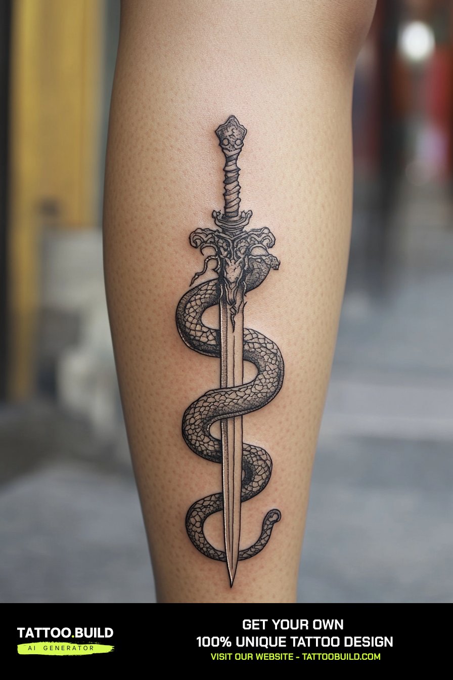 Awesome Women's Shin Tattoos for Inspiration - Tattoo Build