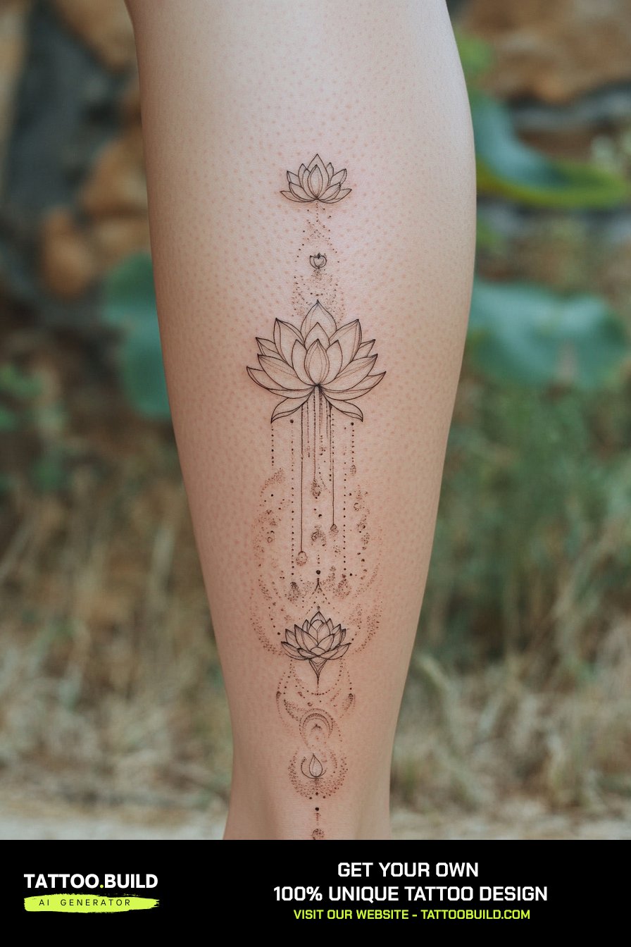 Awesome Women's Shin Tattoos for Inspiration - Tattoo Build