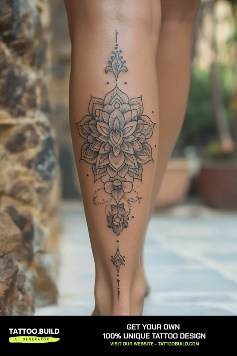 Awesome Women's Shin Tattoos for Inspiration - Tattoo Build