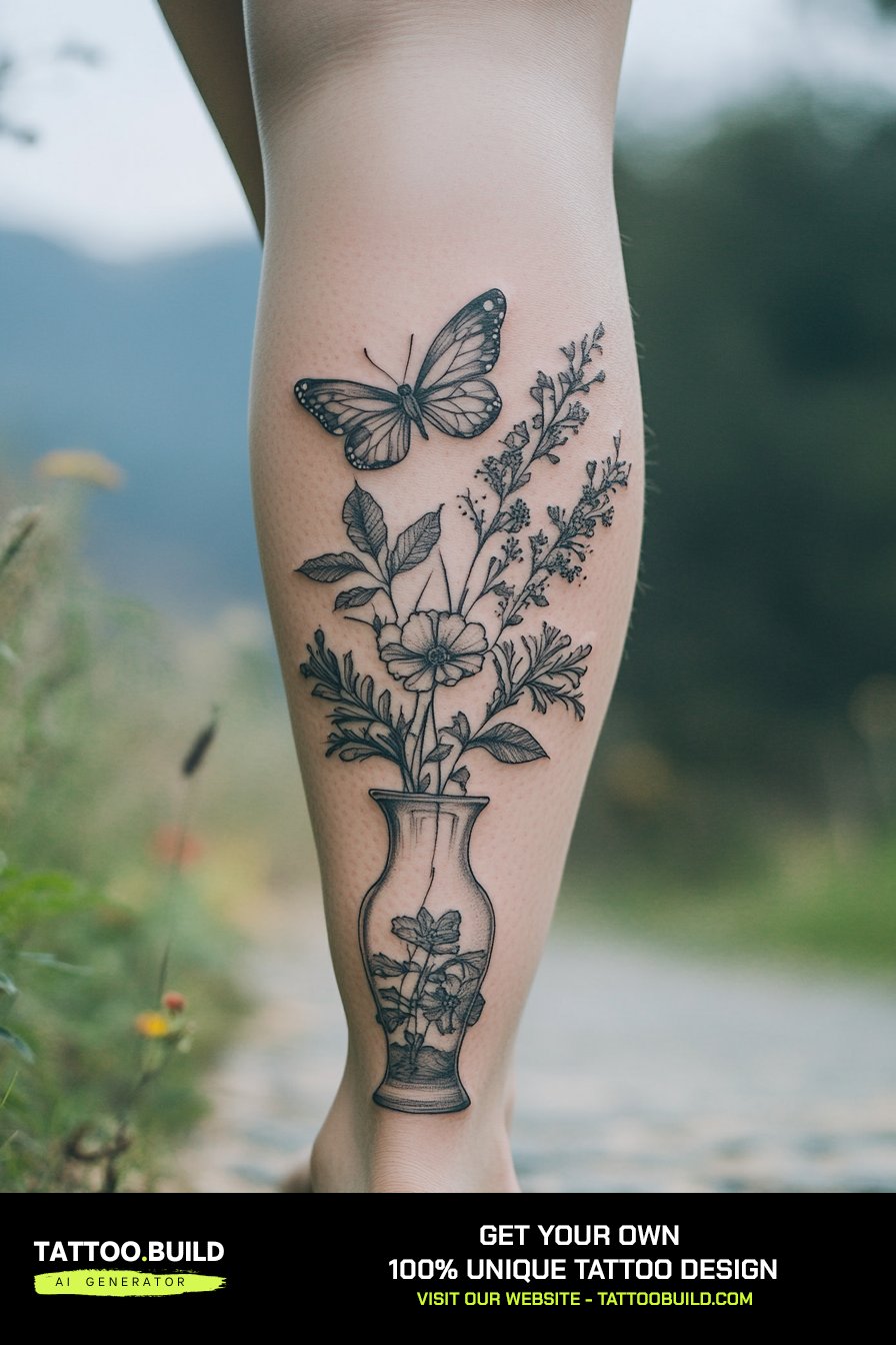Awesome Women's Shin Tattoos for Inspiration - Tattoo Build