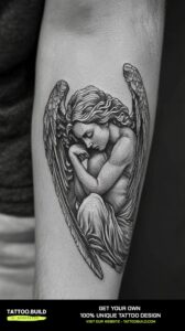 Awesome Angel Tattoos for Men for Inspiration - Tattoo Build