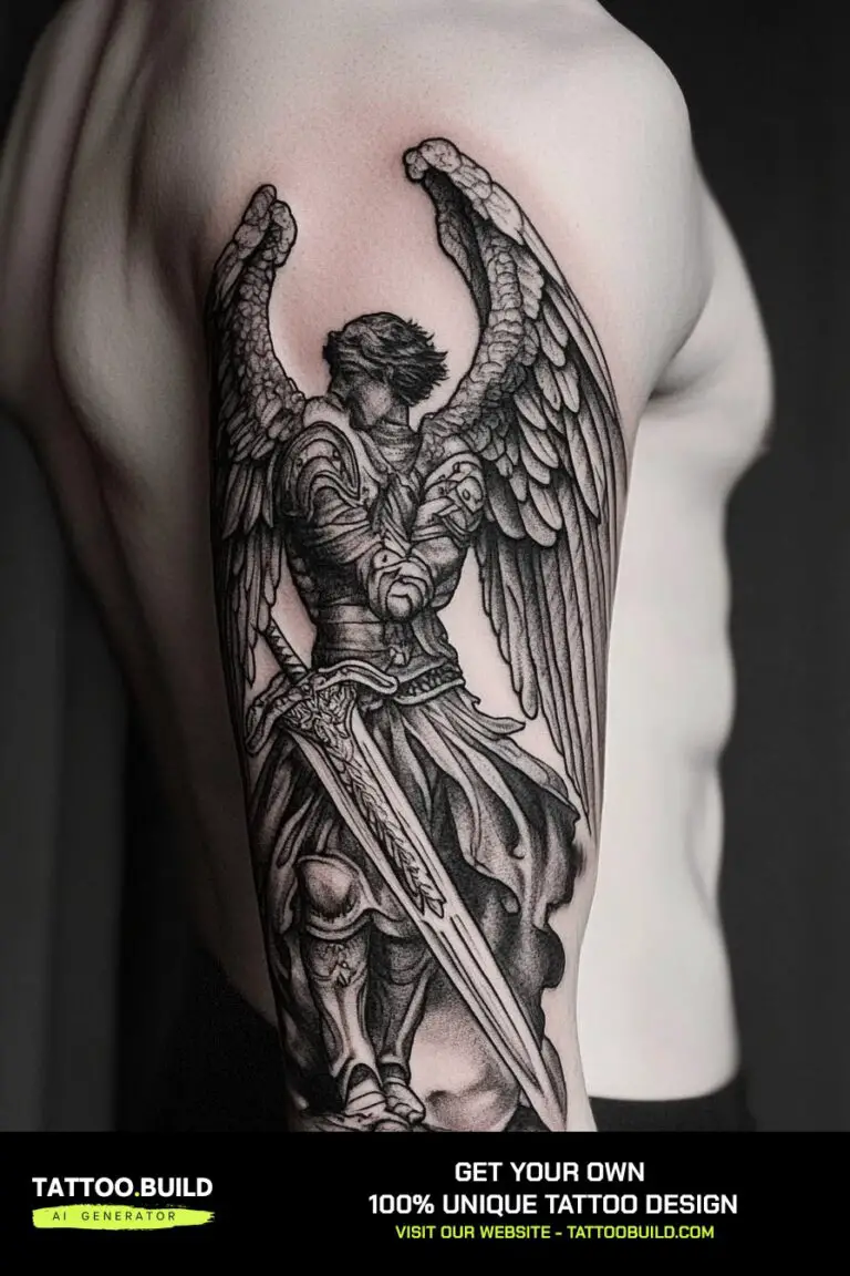 Awesome Angel Tattoos for Men for Inspiration - Tattoo Build