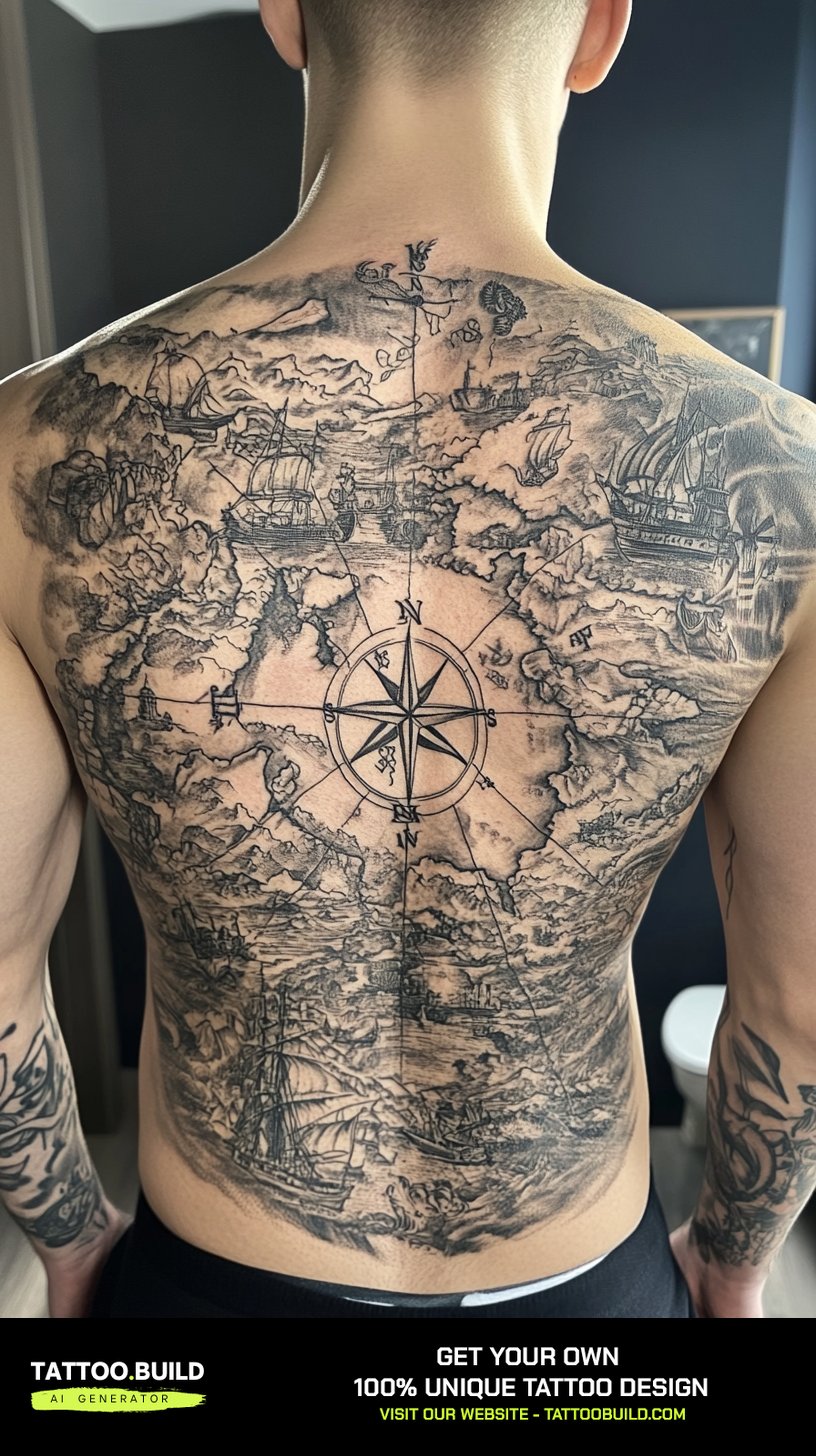 46 Awesome Back Tattoo Designs For Men for Inspiration - Tattoo Build