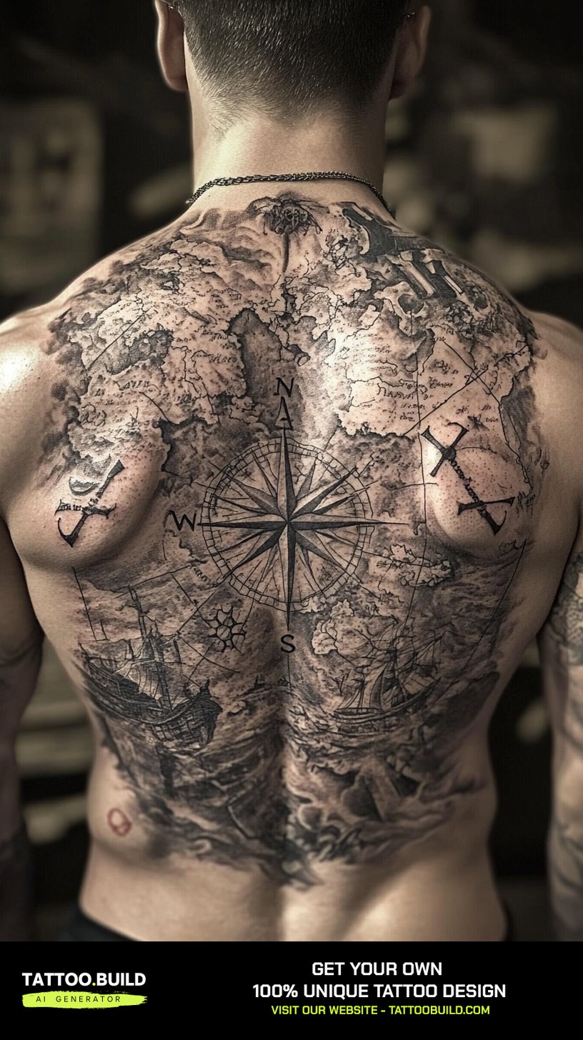 46 Awesome Back Tattoo Designs For Men for Inspiration - Tattoo Build