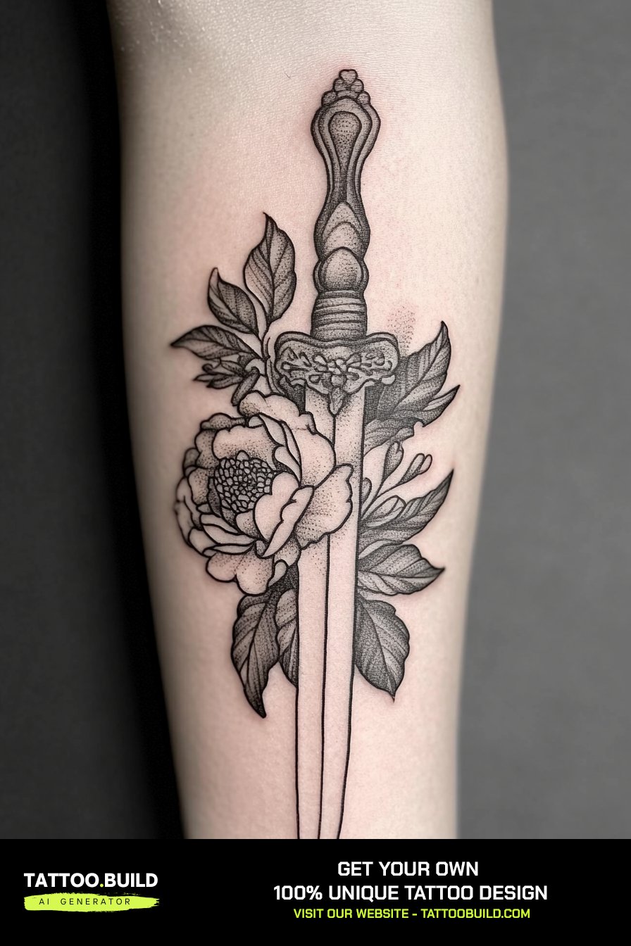 Coolest Dagger Tattoo Ideas: A Symbol of Strength, Honor, and Duality ...