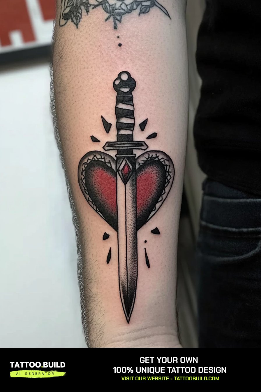 Coolest Dagger Tattoo Ideas: A Symbol of Strength, Honor, and Duality ...