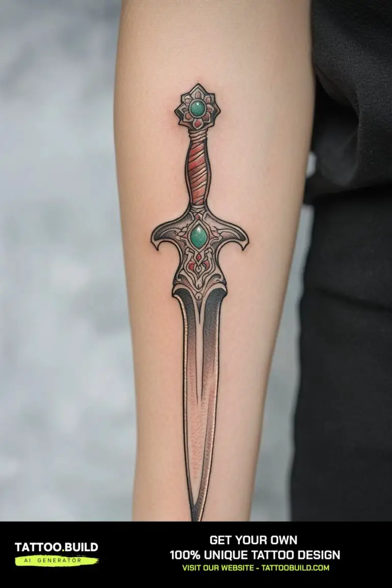 Awesome Dagger Tattoo Ideas for Inspiration - Tattoo Build