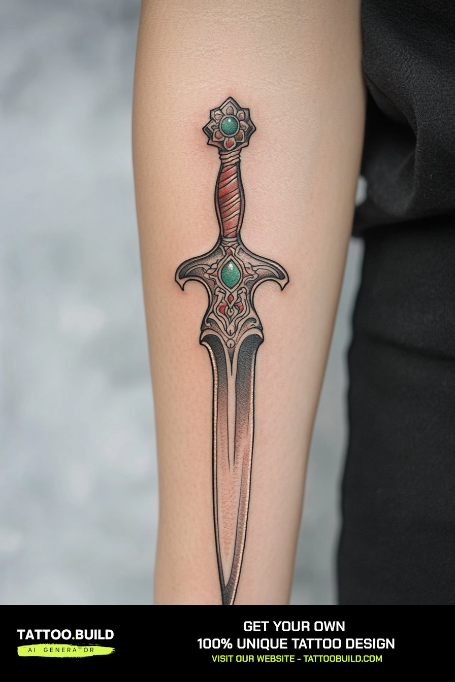 Awesome Dagger Tattoo Ideas for Inspiration - Tattoo Build
