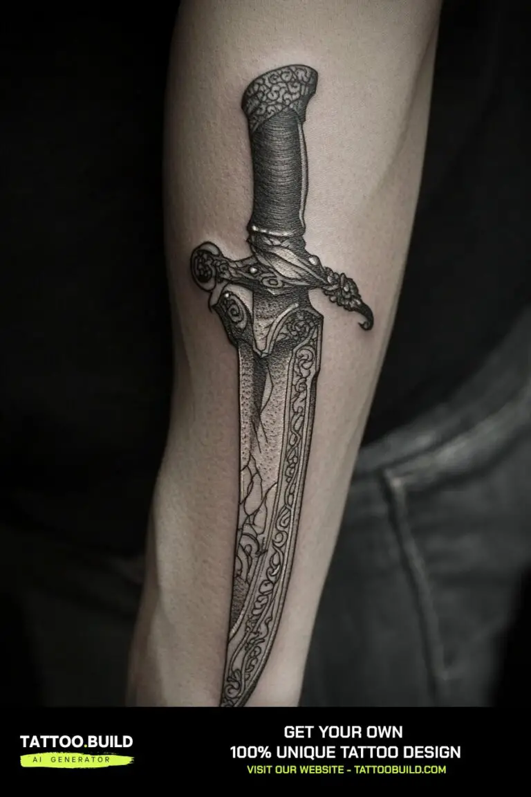 Awesome Dagger Tattoo Ideas for Inspiration - Tattoo Build