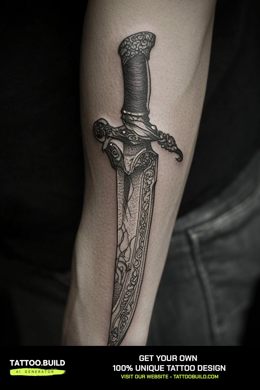 Awesome Dagger Tattoo Ideas for Inspiration - Tattoo Build