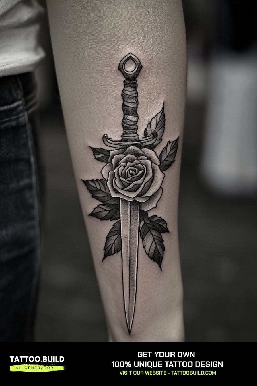 Awesome Dagger Tattoo Ideas for Inspiration - Tattoo Build