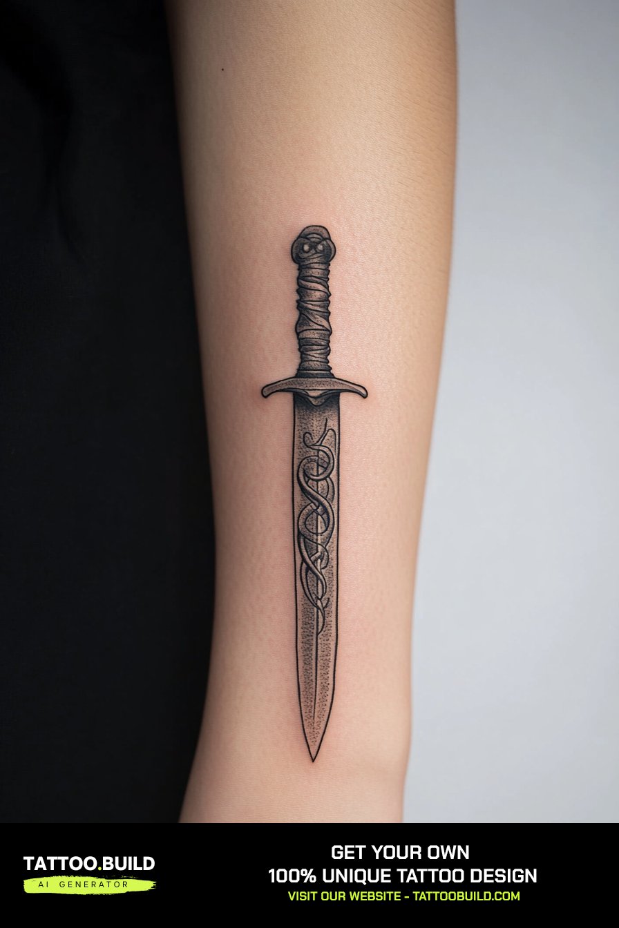 Awesome Dagger Tattoo Ideas for Inspiration - Tattoo Build