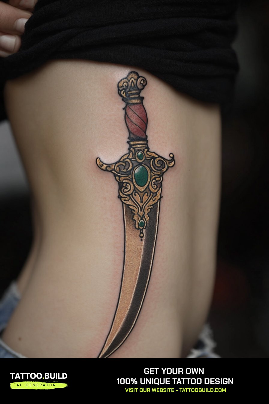Awesome Dagger Tattoo Ideas for Inspiration - Tattoo Build