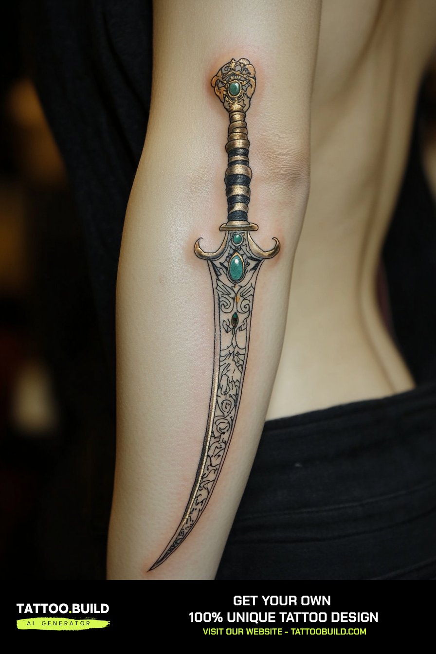 Awesome Dagger Tattoo Ideas for Inspiration - Tattoo Build