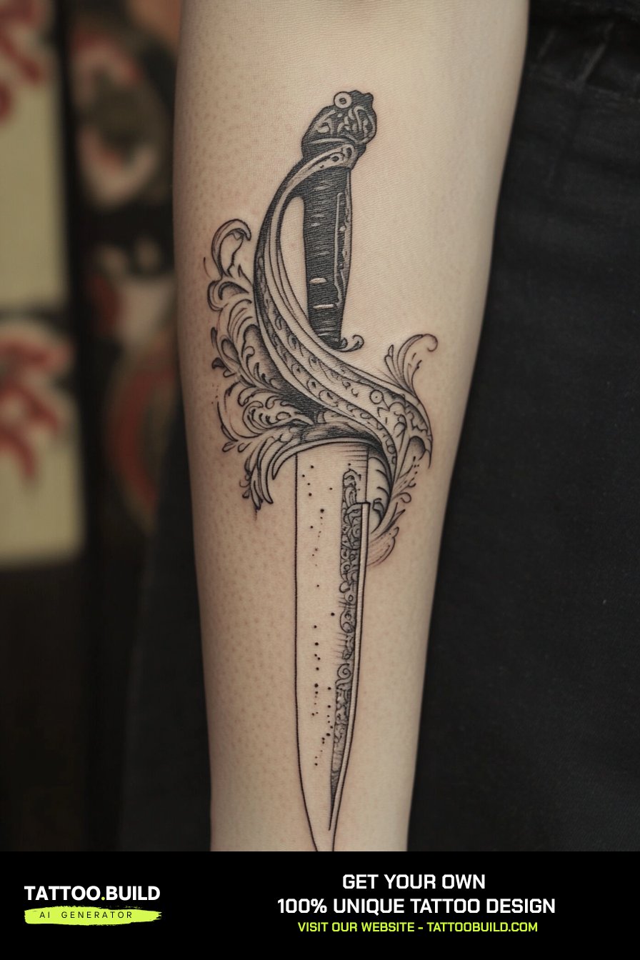 Awesome Dagger Tattoo Ideas for Inspiration - Tattoo Build