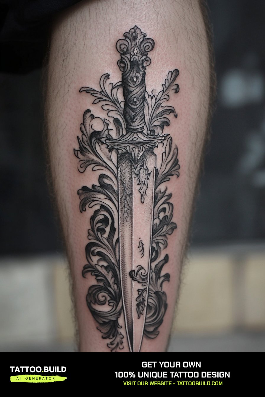 Awesome Dagger Tattoo Ideas for Inspiration - Tattoo Build