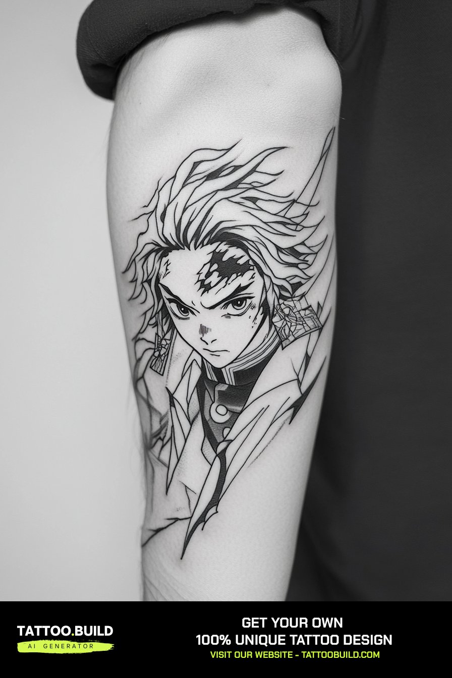 56 Demon Slayer Tattoo: A Comprehensive Guide to Bold and Meaningful ...