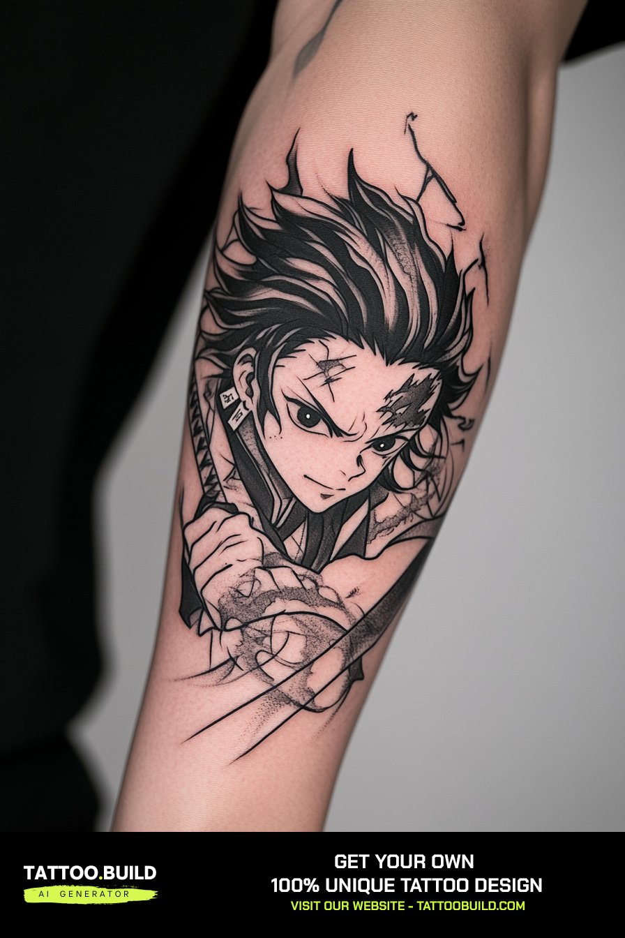 56 Demon Slayer Tattoo: A Comprehensive Guide to Bold and Meaningful ...