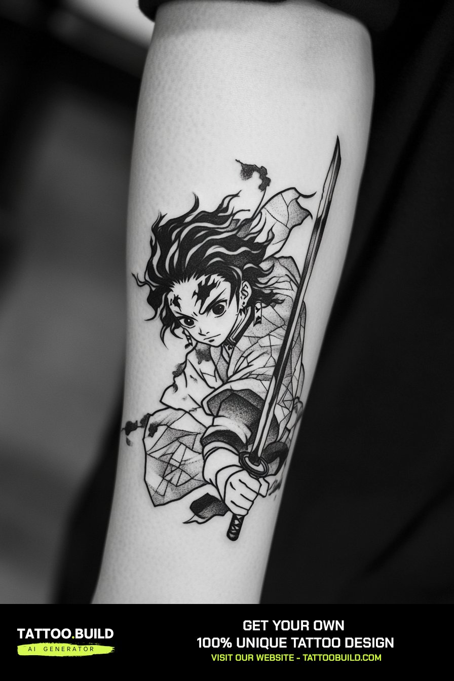 56 Demon Slayer Tattoo: A Comprehensive Guide to Bold and Meaningful ...