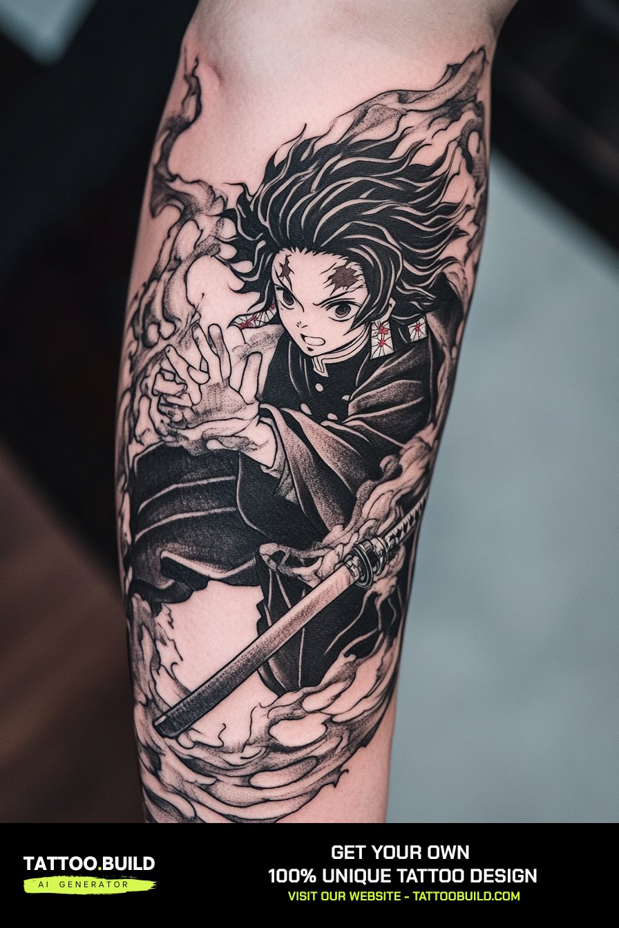 56 Demon Slayer Tattoo: A Comprehensive Guide to Bold and Meaningful ...
