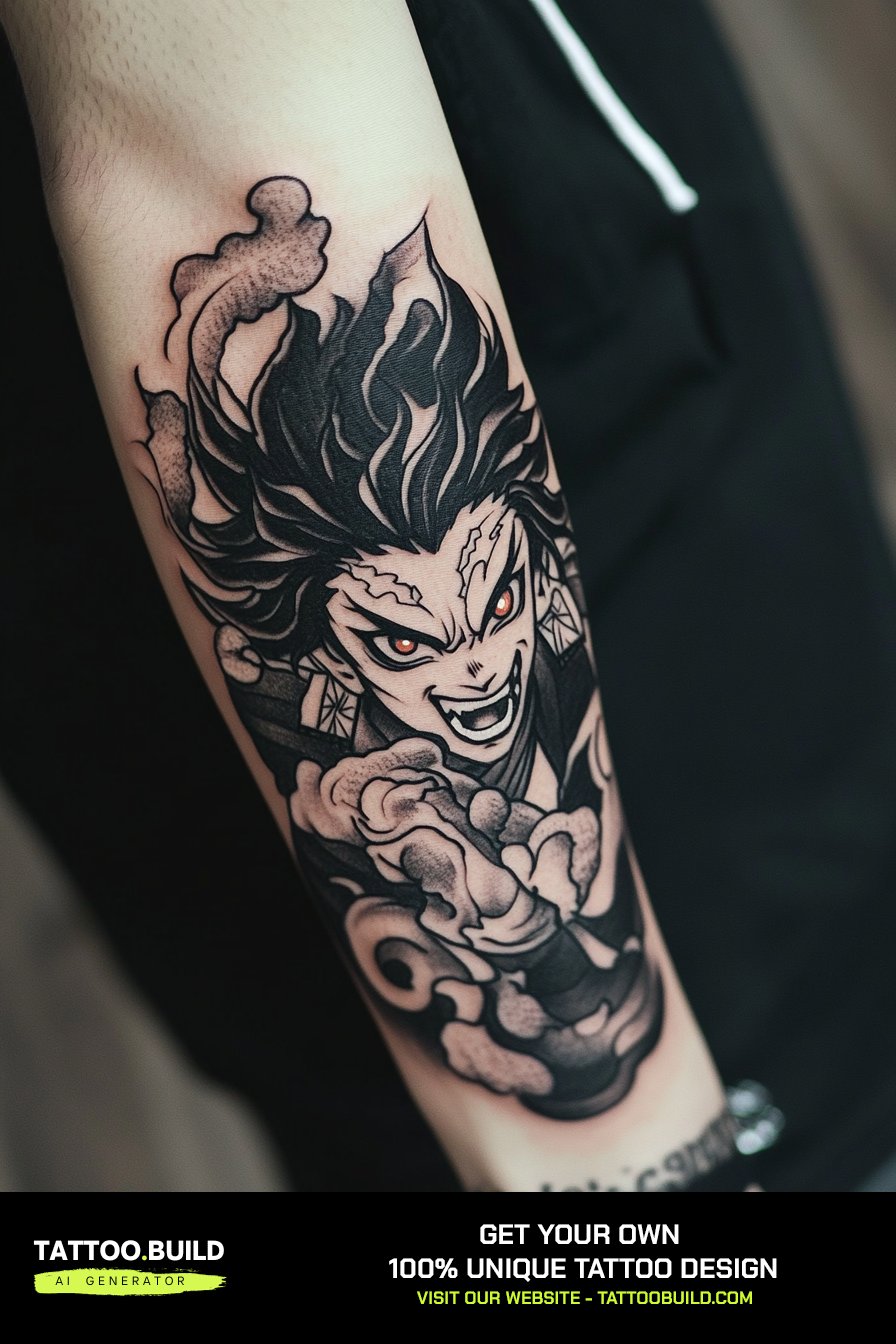 56 Demon Slayer Tattoo: A Comprehensive Guide to Bold and Meaningful ...