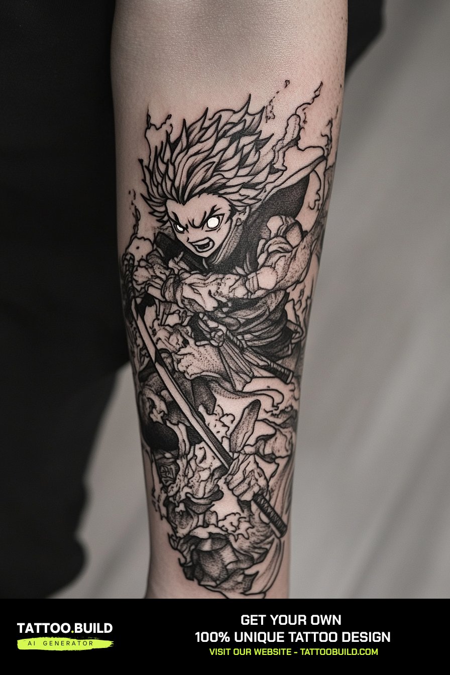 56 Demon Slayer Tattoo: A Comprehensive Guide to Bold and Meaningful ...