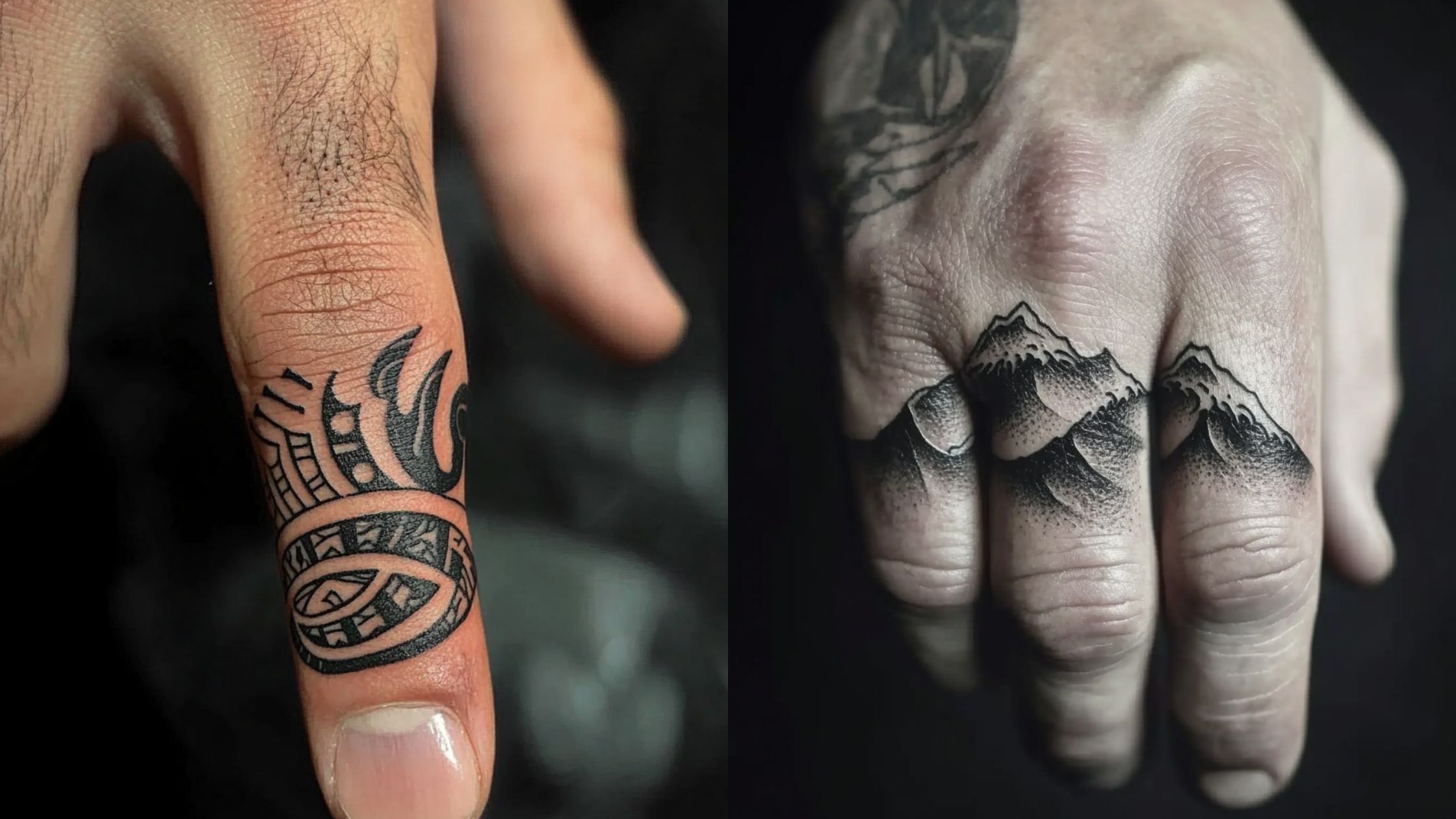 Finger Tattoo Ideas for Men - Tattoo Build