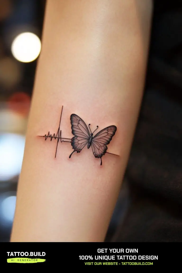 The Pulse of Style: A Comprehensive Guide to Heartbeat Tattoo Designs ...